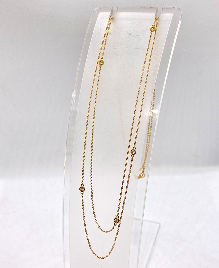 TASAKI タサキ K18 ダイヤネックレス D0.25ct – キングラム